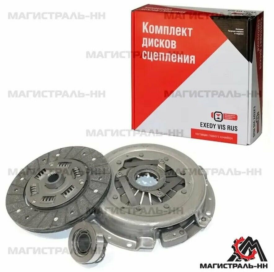 Сцепление в сборе ВАЗ-2101-2107 (дв.1,6) (упак. ОАТ) LADA 21060-1601000-90