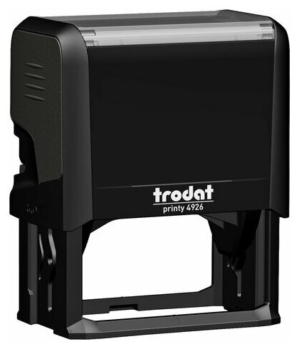 Оснастка для штампа, размер оттиска 75×38 мм, синий, TRODAT 4926, подушка в комплекте