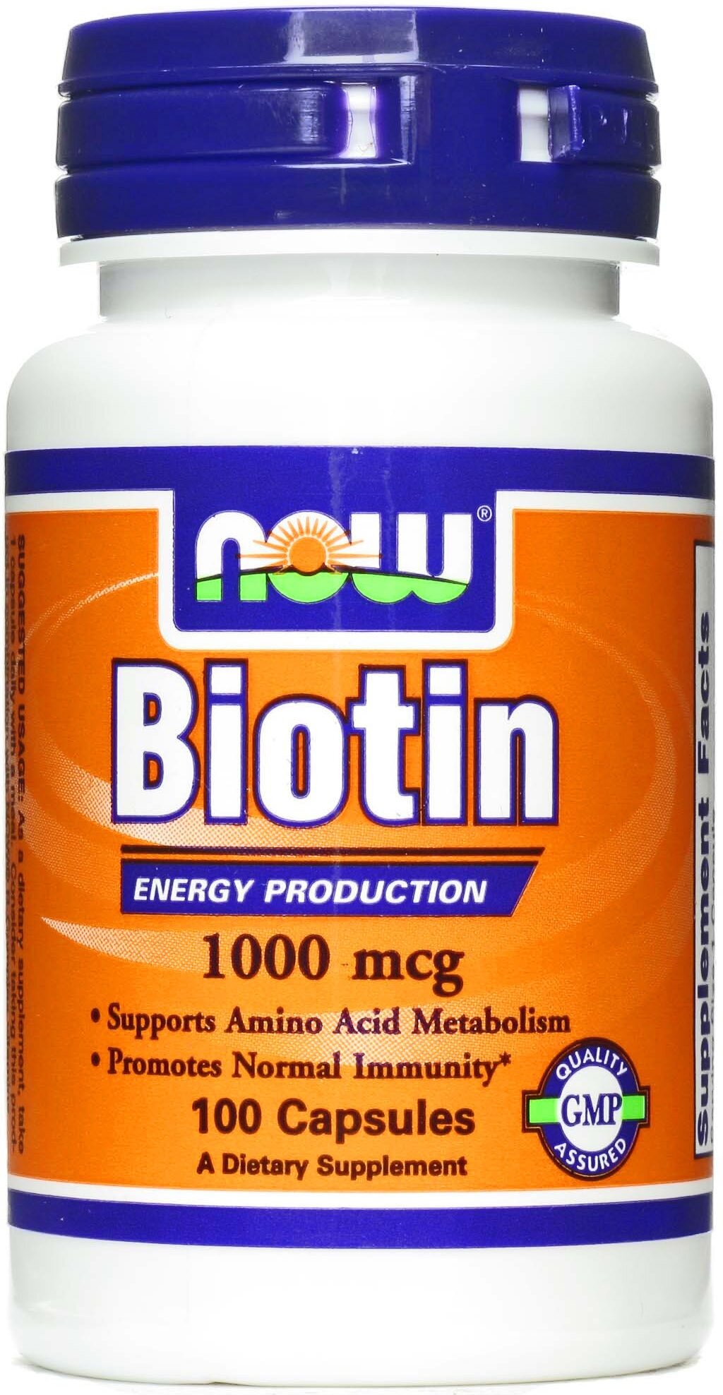 NOW Biotin 1000 mcg 100 капс