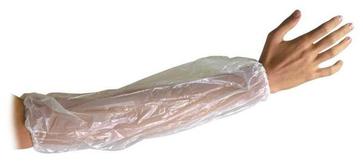 Нарукавники полиэтиленовые 40х20 см (100 шт) 50 пар