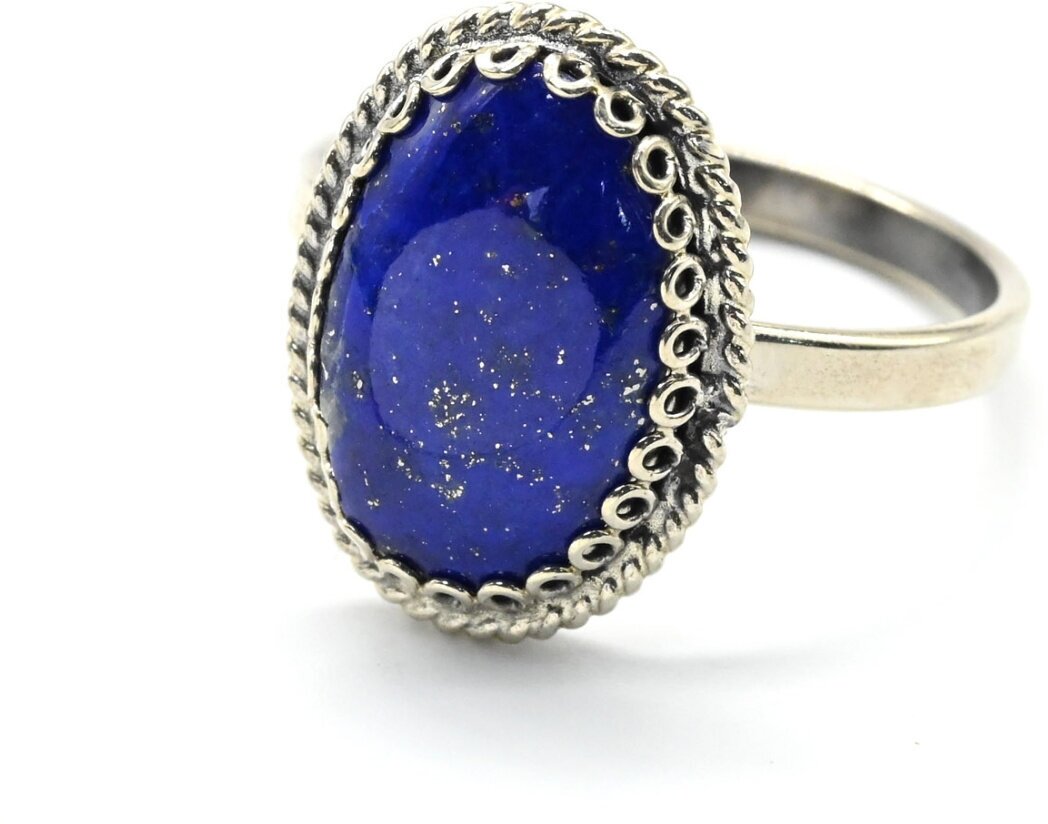 Кольцо, лазурит