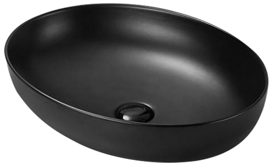 Раковина SantiLine SL-1104MB матовая