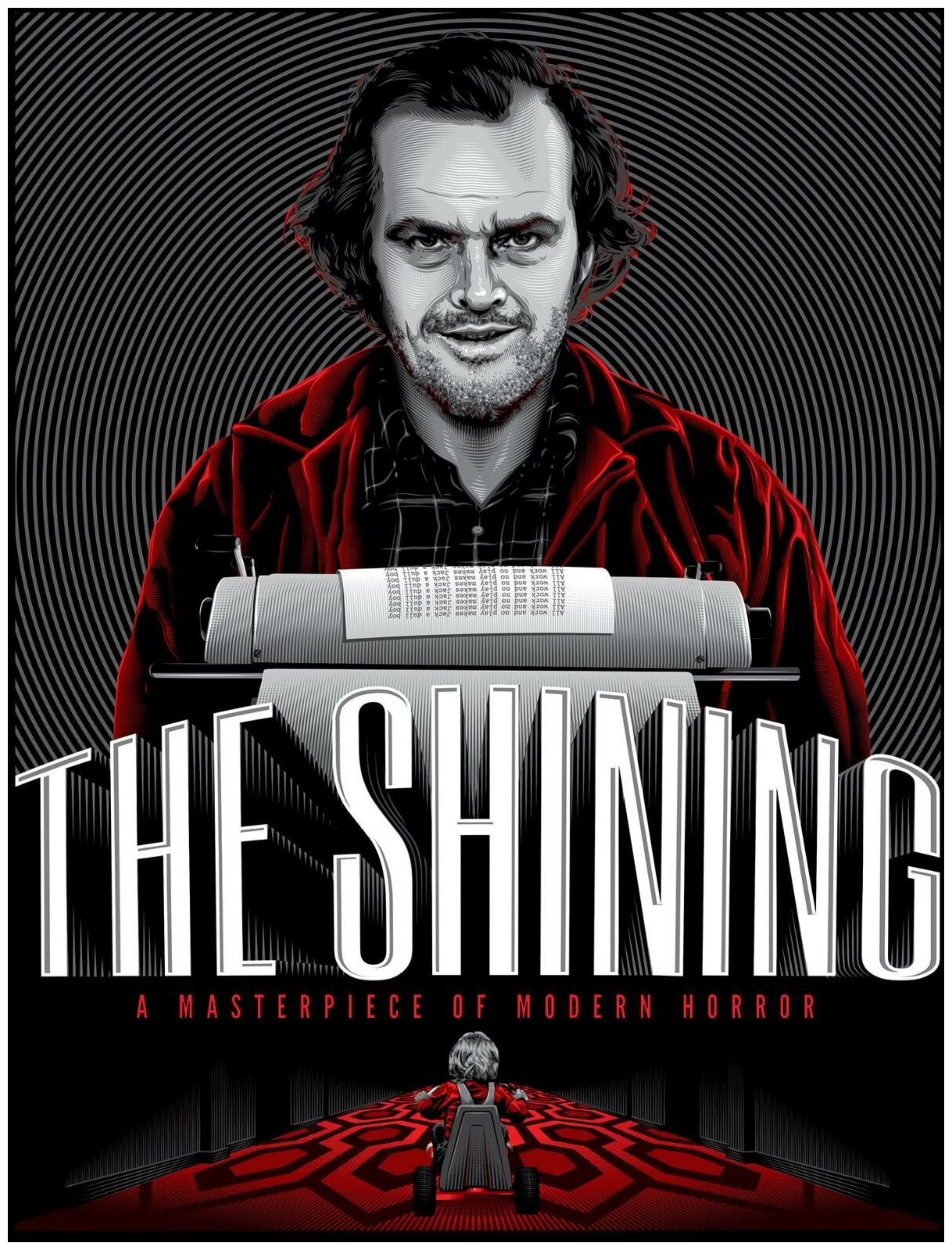 Постер / Плакат / Картина Сияние 50х70 см в подарочном тубусе