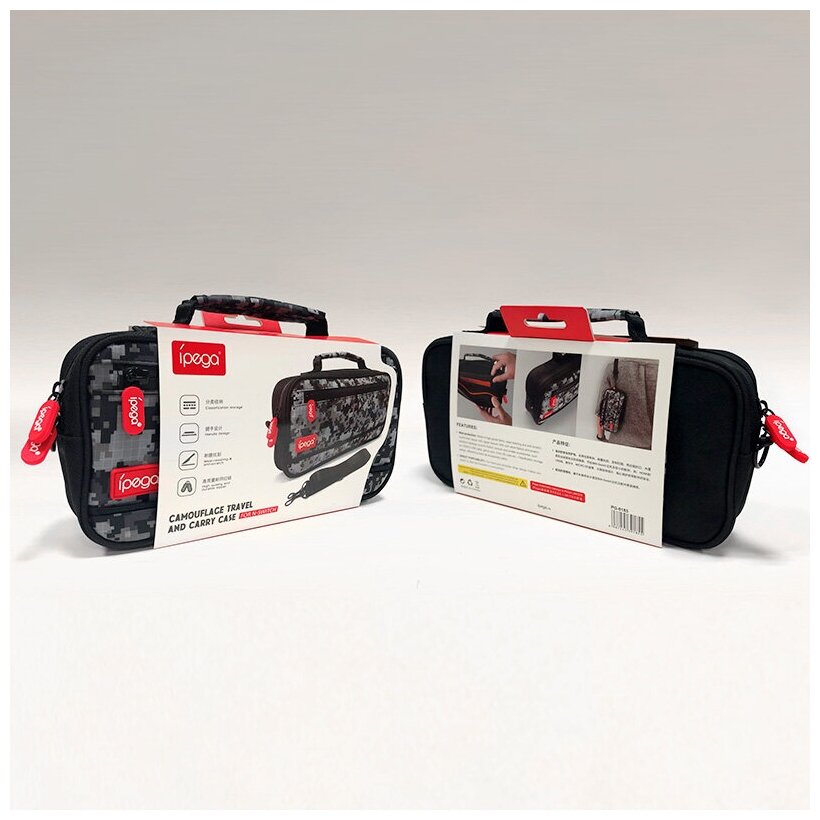 Сумка Nintendo Switch Camouflage travel and carry case PG-9185 iPega