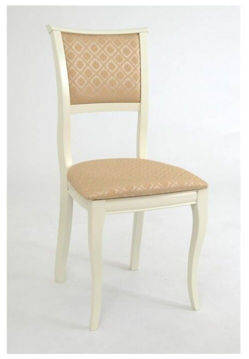 Стул "Кентавр" (Сл. кость (Эмаль 11) /ткань Santa Beige)