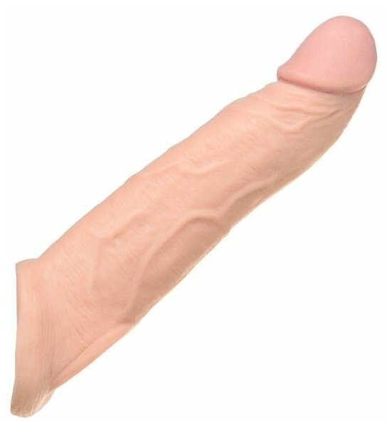 Насадка Toyfa XLover, для увеличения размера, TPE, телесный, 16,5 см Toyfa Насадка Toyfa XLover, для увеличения размера, TPE, телесный, 16,5 см