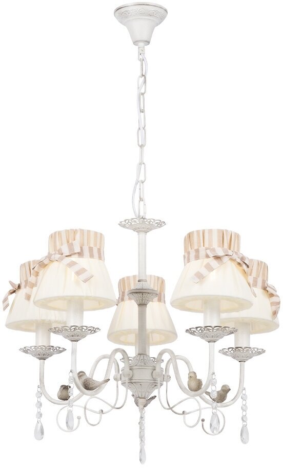 Люстра подвесная Freya Gift E14 300 Вт 20 кв. м (FR5122PL-05WG)