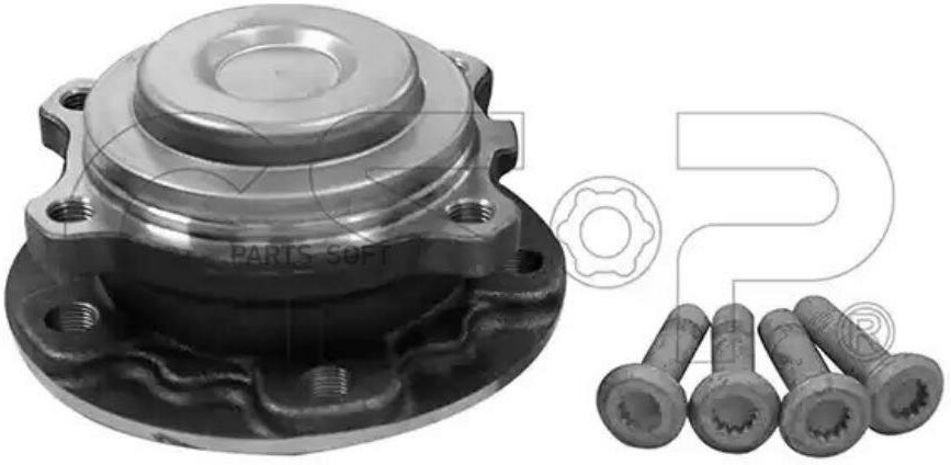 GSP 9400268K Ступица с подшипником BMW 5 F10/F18/GT F07/7 F01/F02/F03/F04/X3 F25 09- пер. RWD