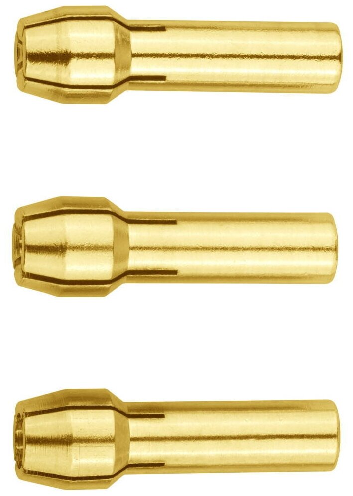 STAYER набор цанг под хвостовики d 3,2 мм, d 2,4 мм, d 1,6 мм, 3 предм. для электрогравера, (29909-H3)