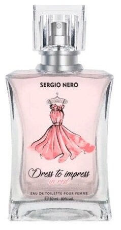 Sergio Nero туалетная вода Dress To Impress In Red, 50 мл