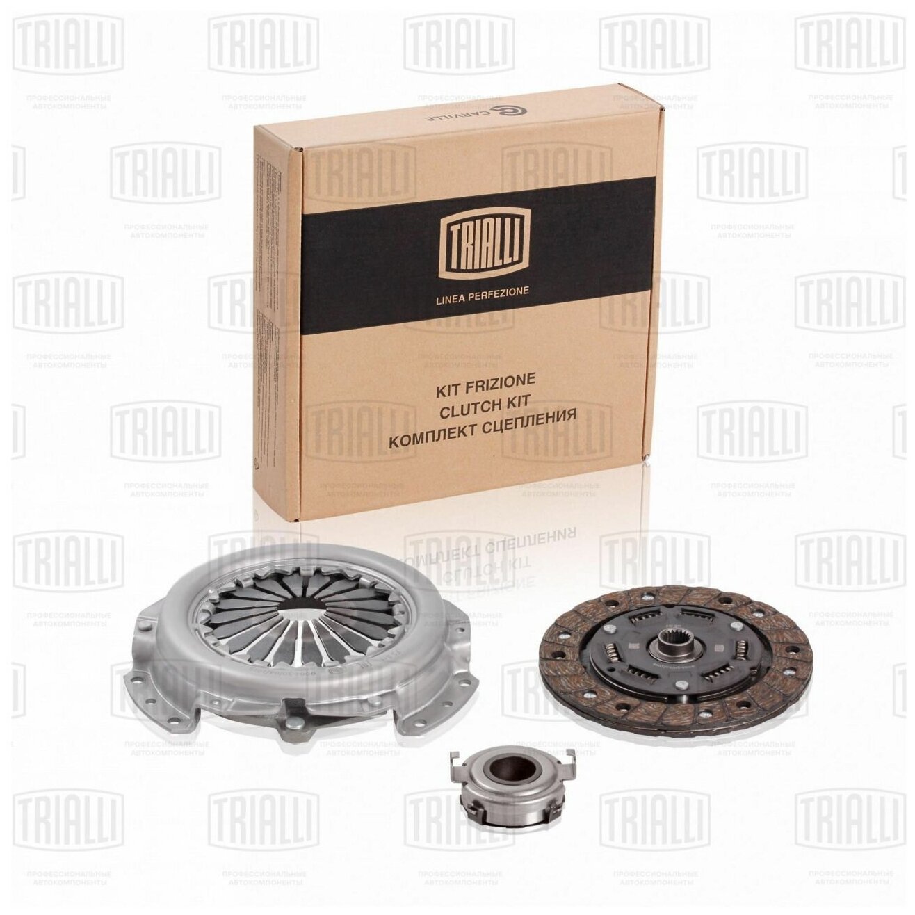 Сцепление в сборе для а/м Лада 1111 Linea Perfecto (с мех. муфт) (FR 711), TRIALLI FR711