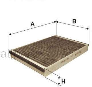 FILTRON K 1237A Фильтр салона LAND ROVER FREELANDER/VOLVO S80 угольный