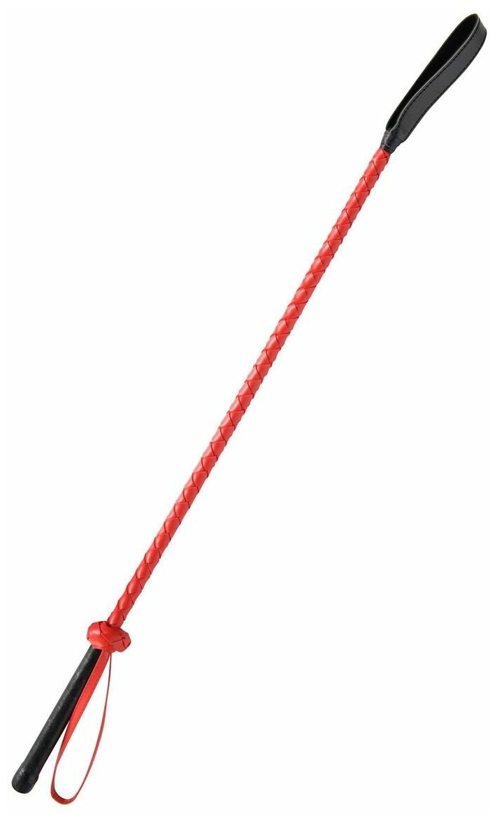 Стек CONCORDE Fetish Tentatio, 71см, красно-черный, искусственная кожа