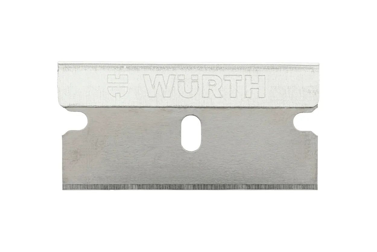 Лезвие шабера для стекла 40 мм, WURTH 0714663351 (10 шт.)