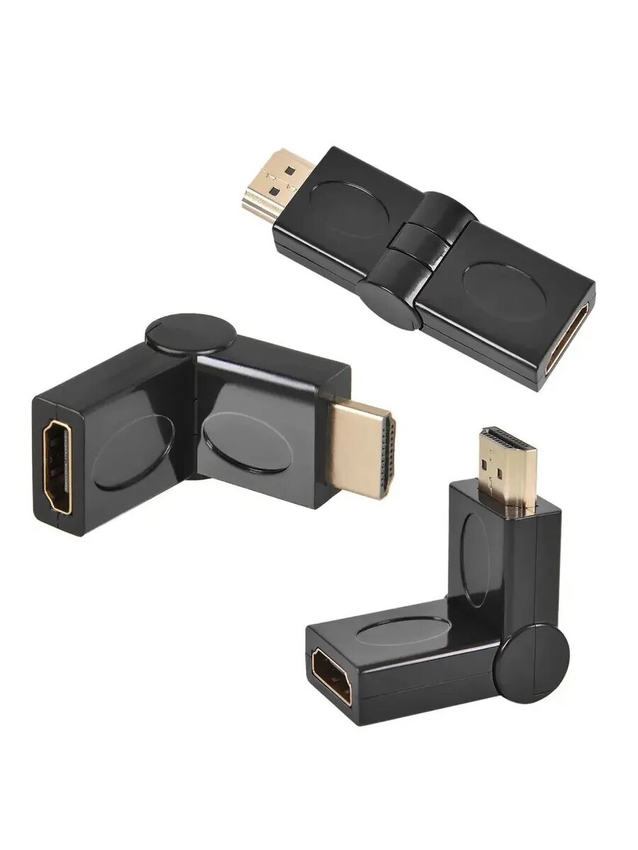 Гибкий HDMI адаптер с вращением 360°
