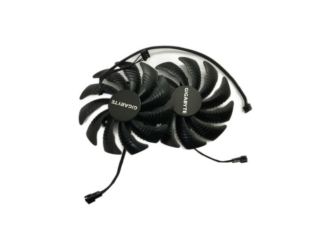 Вентилятор для видеокарты Gigabyte RX470, MSI GTX1080Ti, RX570, RX580, 4Pin double, 88mm, PLD10010S12HH, FAN-GP-26