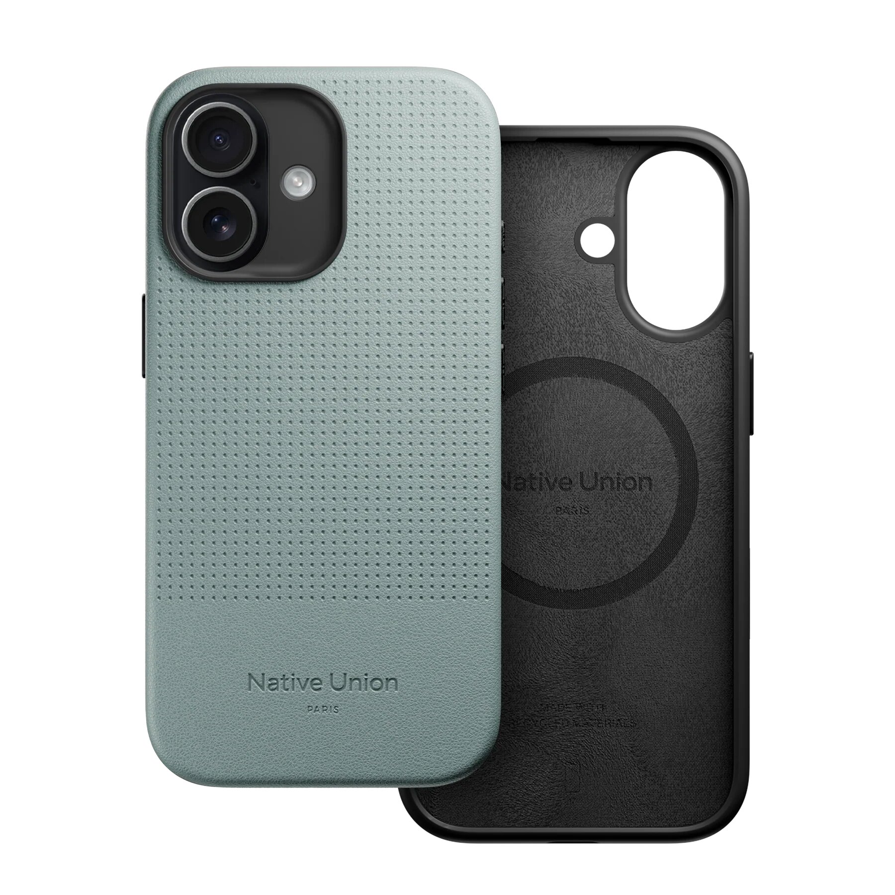 Чехол на iPhone 17 Native Union ACTIVE CASE, цвет: зеленый сланец