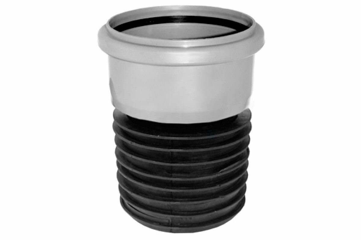 Муфта контур, для канализационных труб, 110мм, раструбная, полипропилен