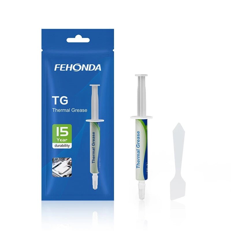 Паста теплопроводная Fehonda TG-8 Thermal Grease 8.5W, 2 грамма, 8.5 Вт(м·K), -40/150C