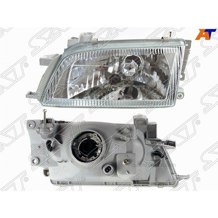 SAT ST2121147CL Фара Toyota Corona (T190) 92-96 / Corona SF 92-96 (Слева/ хром)