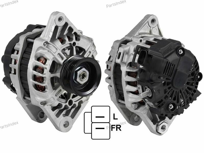 Генератор HYUNDAI SOLARIS/i20/i30/ix20/KIA CERATO/SOUL/RIO 1.6 11- G4FC 12V 90A(восстановленный), SAT ST373002B400
