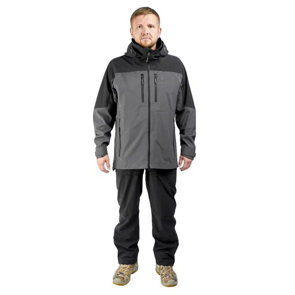 Костюм демисезонный мужской Fantom Force "Spawn" (Черный/Серый), 44-46/170-176