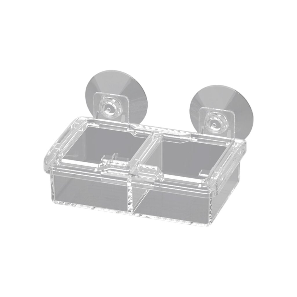 Миска Coloretto, Кормушки для рептилий, Червей, Контейнер для живых кормов, Поилка для гекконов, Выступы для присосок В подарок