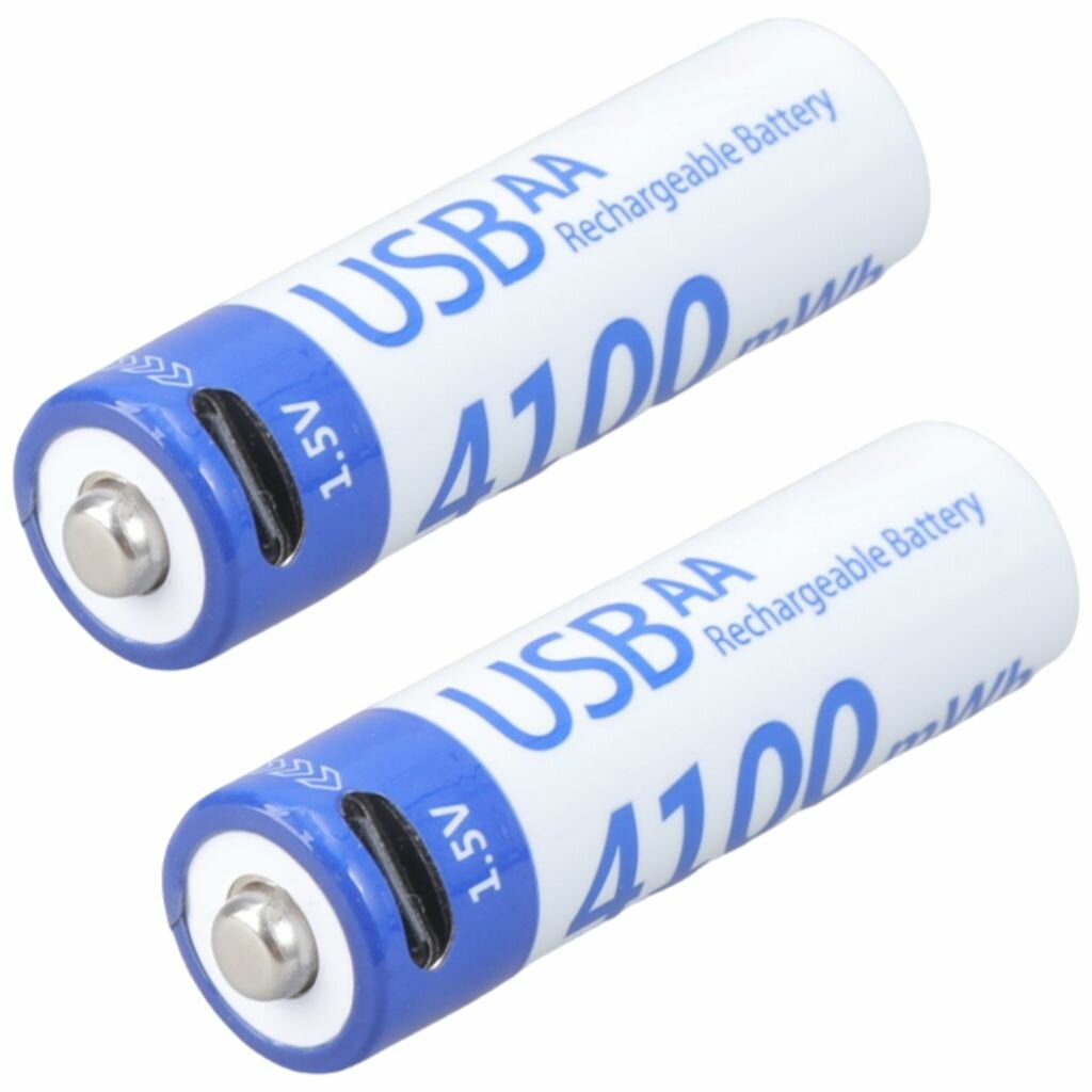 Аудиоаксессуары+2 Литиевые аккумуляторные батареи типа АА емкостью 4100 МВтч