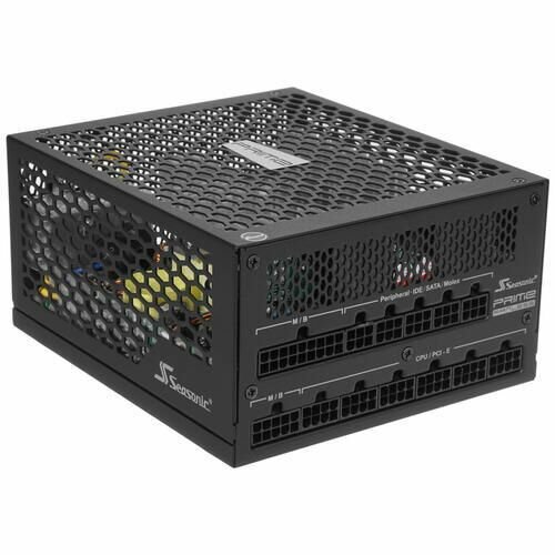 Блок питания Seasonic PRIME Fanless TX-700 (SSR-700TL) черный - 700 Вт, 80+Titanium, APFC, 20 + 4 pin, 4+4 pin x2 CPU, 10 SATA, 6+2 pin x4 PCI-E