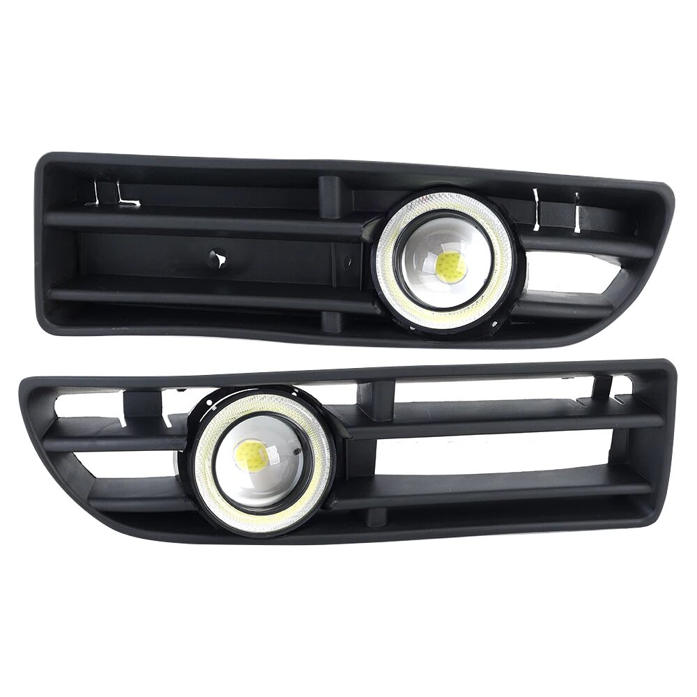 Для VW Jetta Bora Mk4 1999-2004 Автомобильные противотуманные фары Светодиодный передний бампер Решетка DRL Лампа фары Замена деталей Автомобильные аксессуары, only 1 pair fog