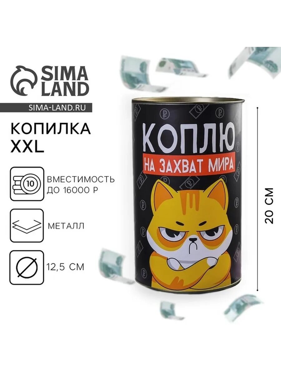 Гигантская копилка для мечтаний и накоплений