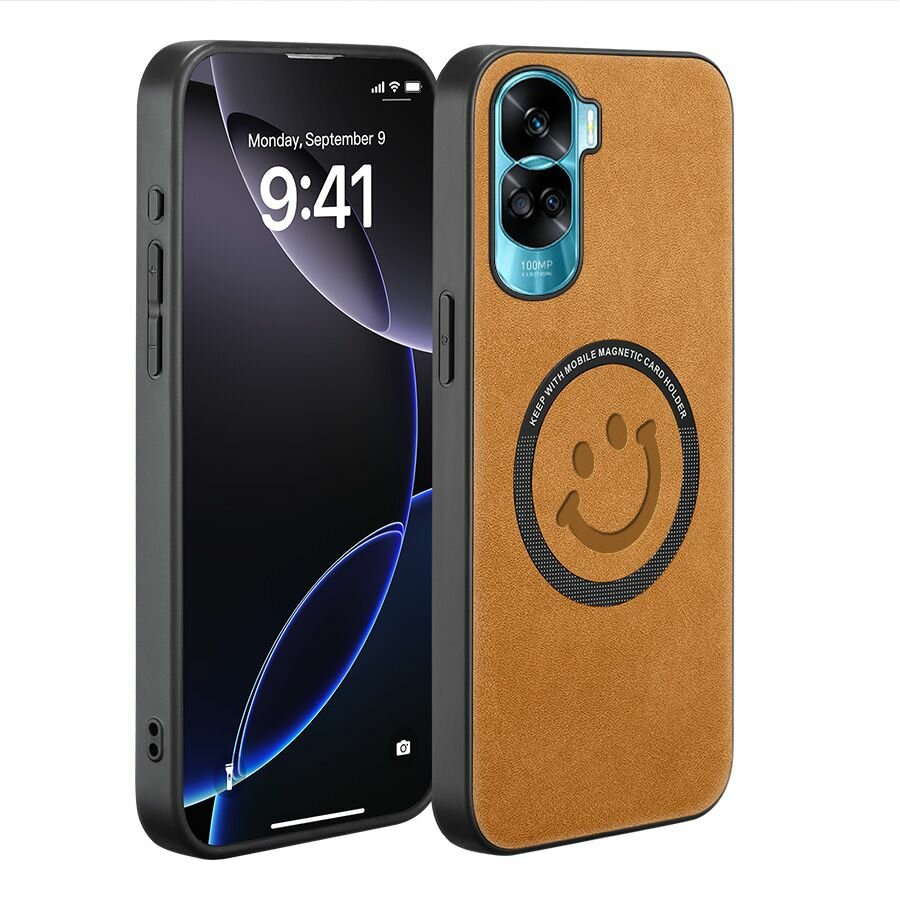 Чехол-Case MagSafe чехол для Honor 90 Lite/X50i(Хонор 90 Лайт) Нескользящий и удобный