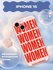 Чехол на Apple iPhone 15 / Айфон 15 с принтом WOMEN 3, прозрачный