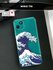 Чехол на Wiko T10 / Вико Т10 с принтом "Волна над Фудзи", прозрачный