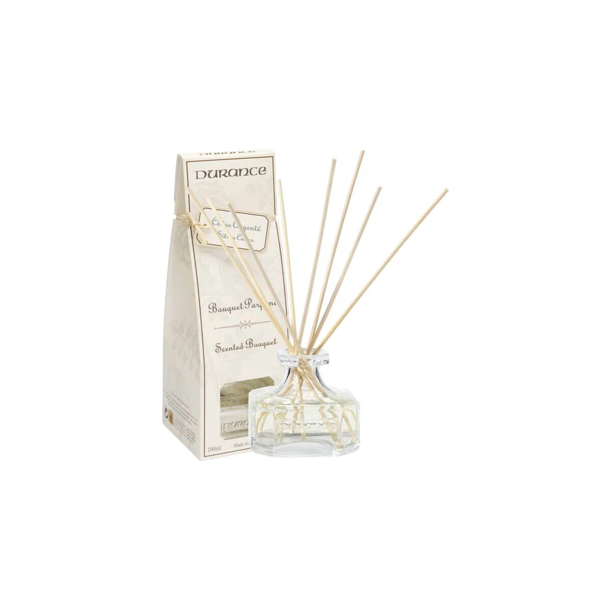 Аромадиффузор Durance Scented Bouquet Silver Cedar, 100 мл (серебряный кедр)