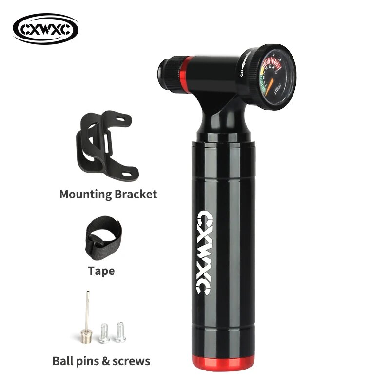 CXWXC Портативный CO2 насос для велосипеда CX-P22