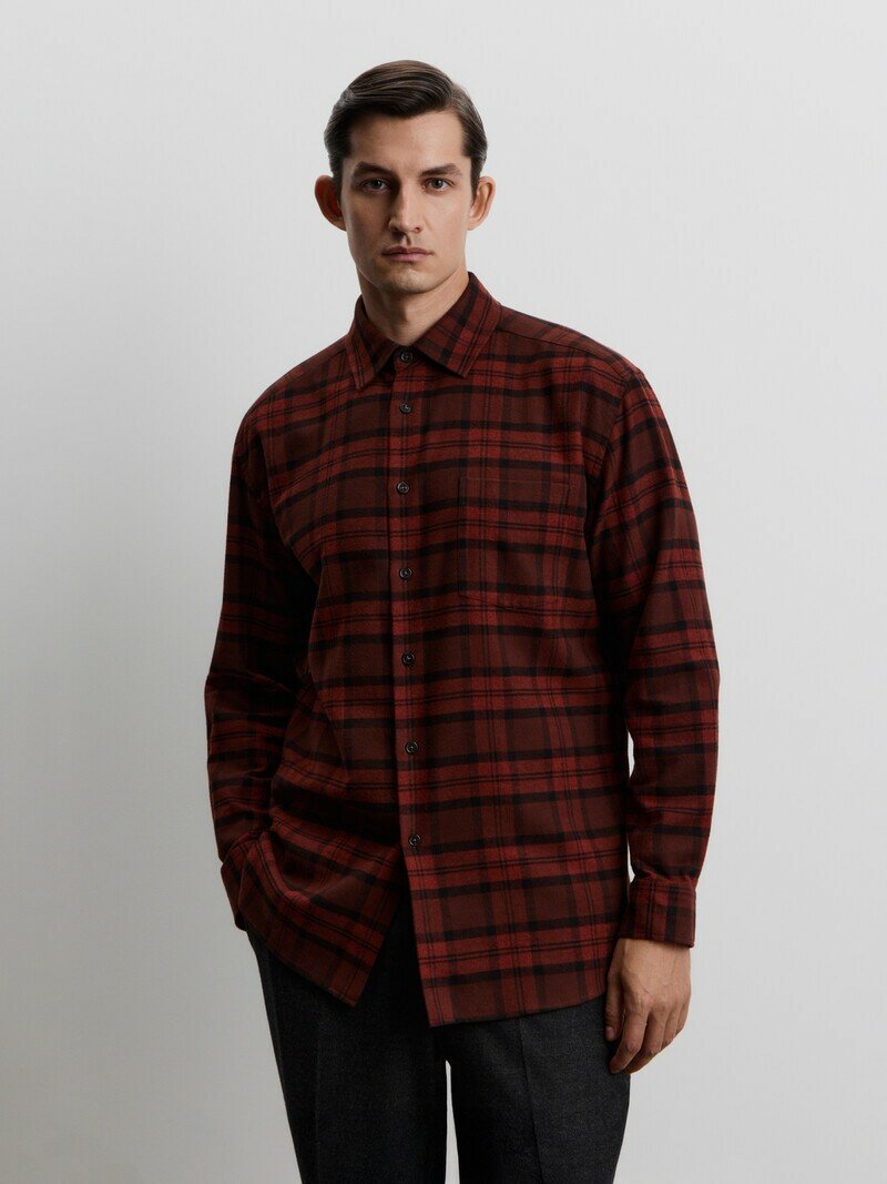 Рубашка из фланели