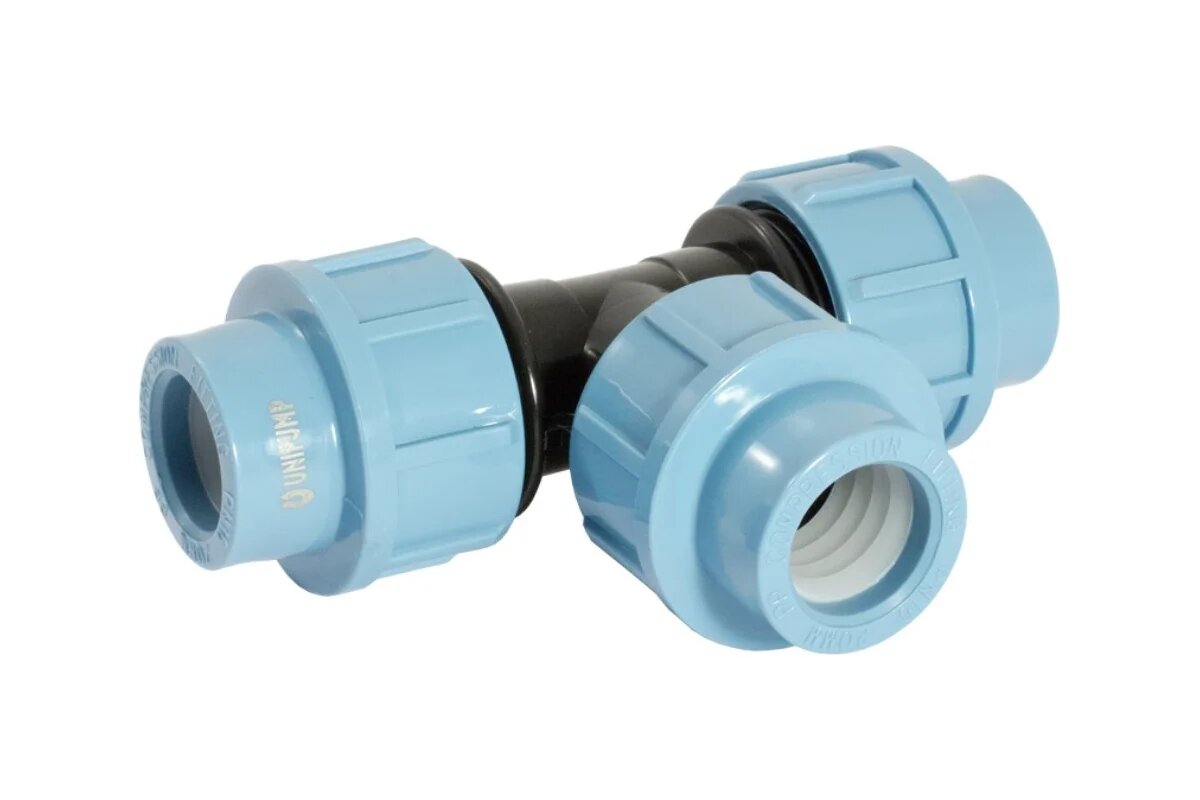Unipump 71102 Фитинг ПНД 40 мм для труб - соединитель для полимерных труб