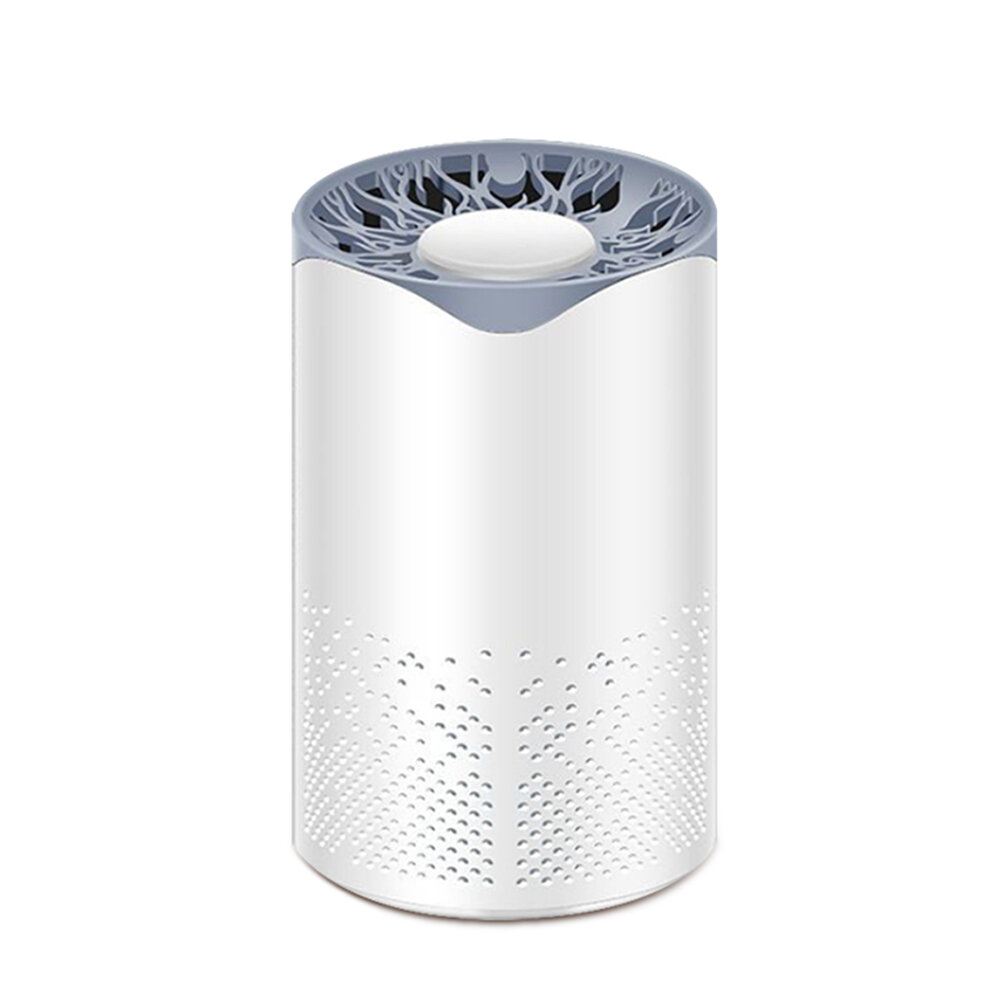 УФ очиститель воздуха Health UV Cleaner Device с 5-ступенчатой фильтрацией настольный USB очиститель воздуха для дома офиса автомобиля гардероба, материал ABS, номинальное напряжение 5V, номинальная мощность 5W, номинальная частота 50Hz, длина волны