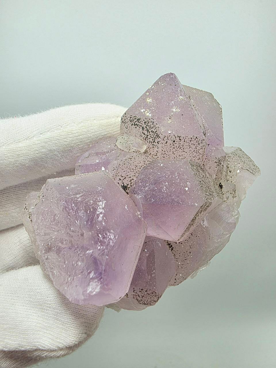 Аметист друза 88 мм, 196 г.