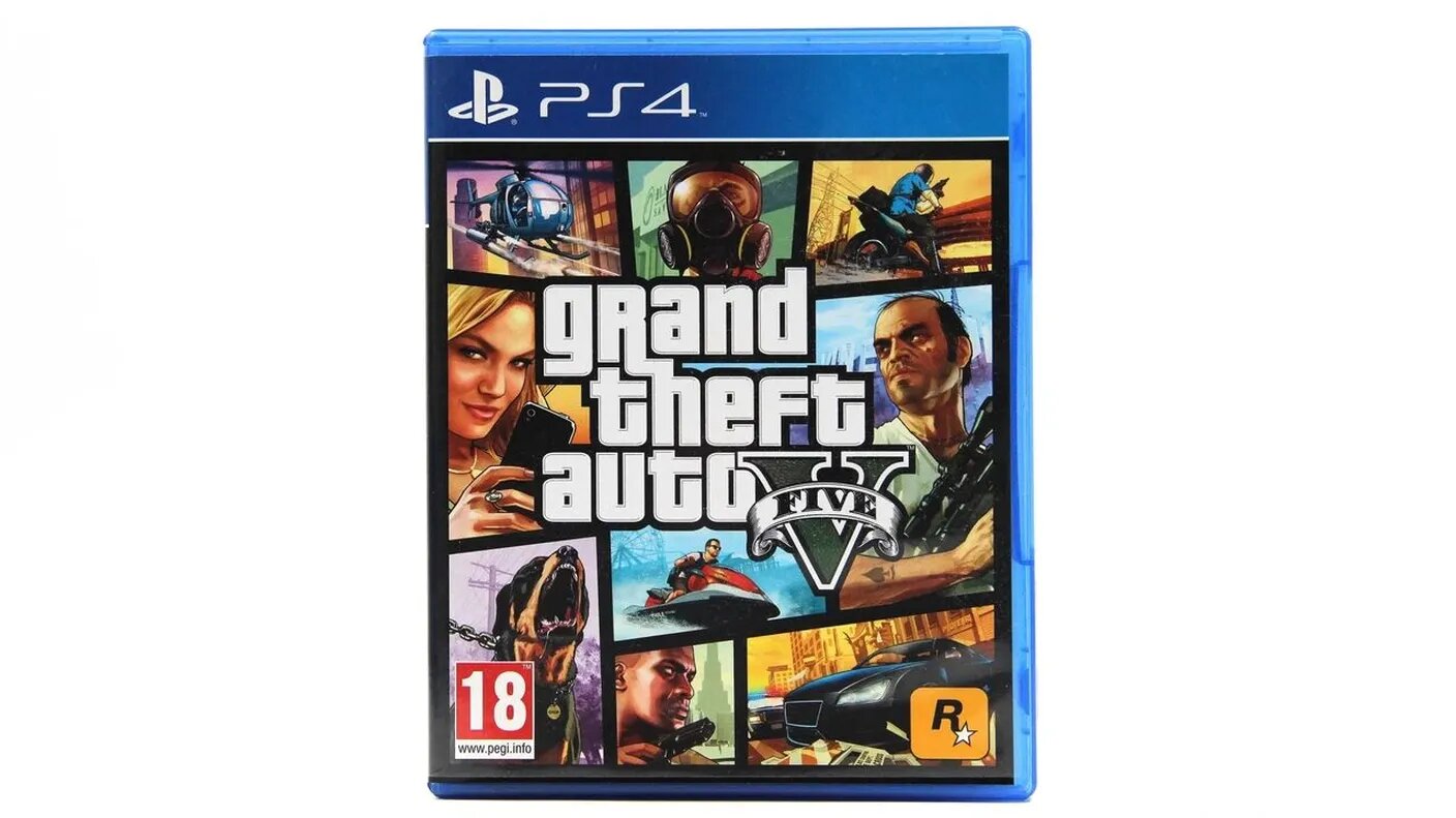 Диск GTA 5 Ps4\ps5 (Русские субтитры)