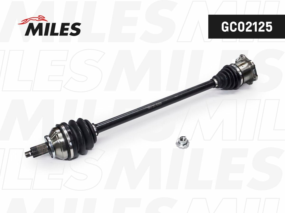 MILES Привод в сборе правый SKODA FABIA/VW POLO 1.4-1.9TD 99- (GKN 304446) GC02125