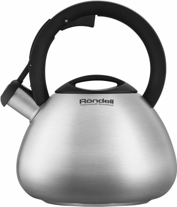 Чайник Rondell "Breve", нержавеющая сталь, 2.8л, серебристый