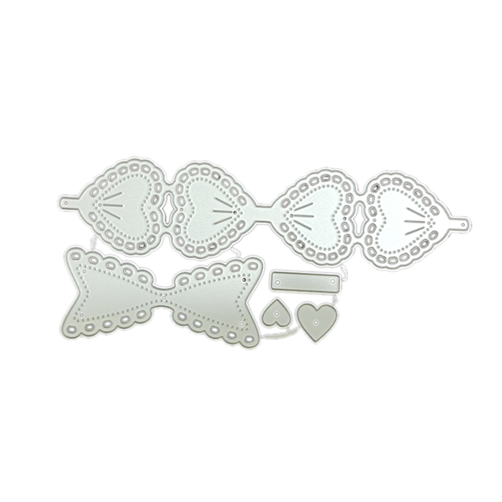 Бантом Металлические Режущие Штампы Трафарет DIY Альбом Для Вырезок Бумажная Открытка Шаблон Плесень