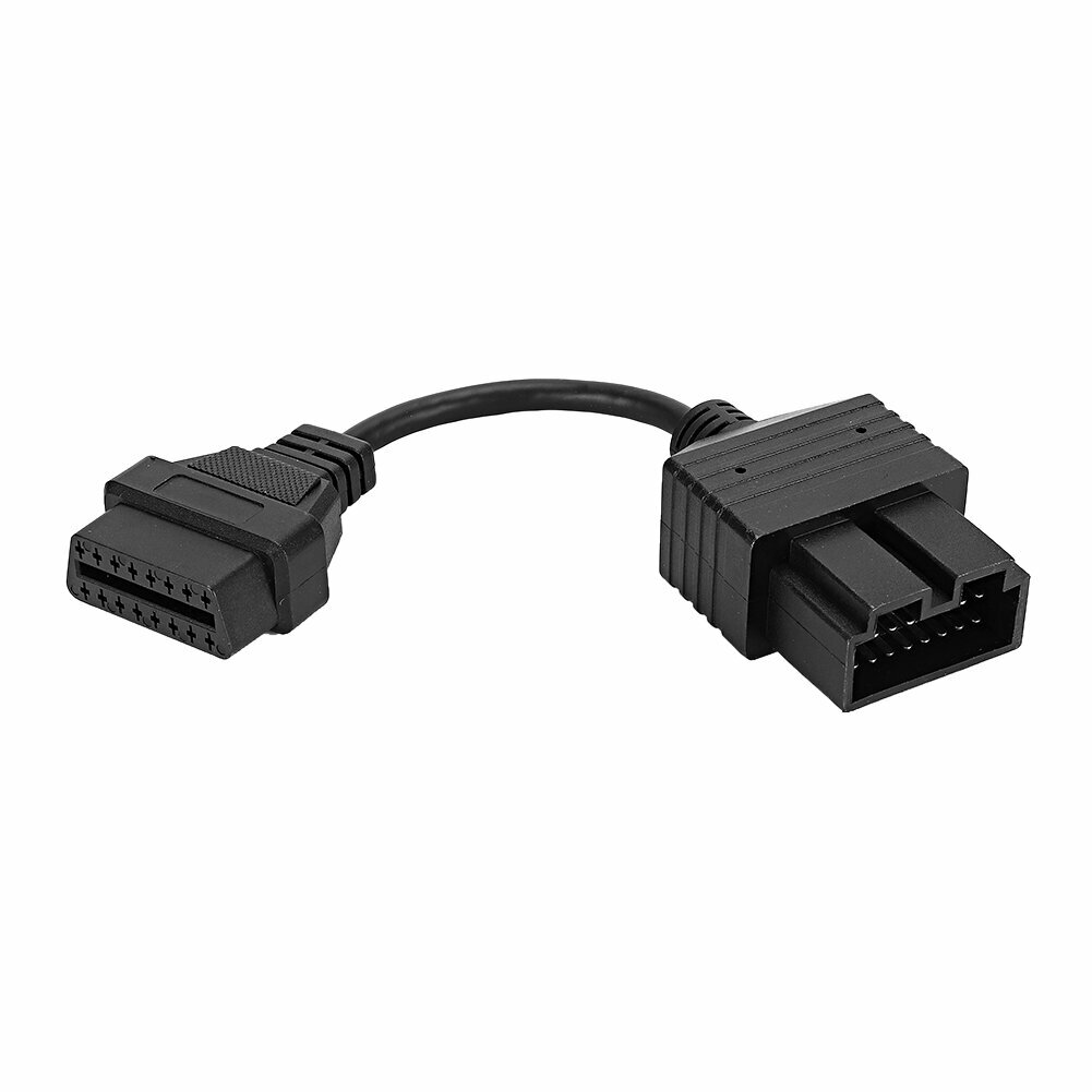 Адаптер-разъем для диагностического кабеля OBD2 с 20-контактным разъемом на 16 контактов подходит для автомобилей KIA.