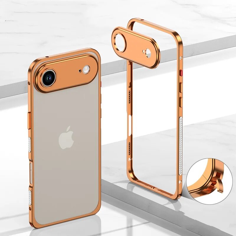 Оранжевый чехол-бампер для iPhone Air