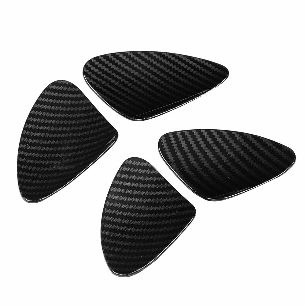 4 шт. внутренняя отделка дверной ручки/чаши из карбона для Lexus ES200 2018-2019