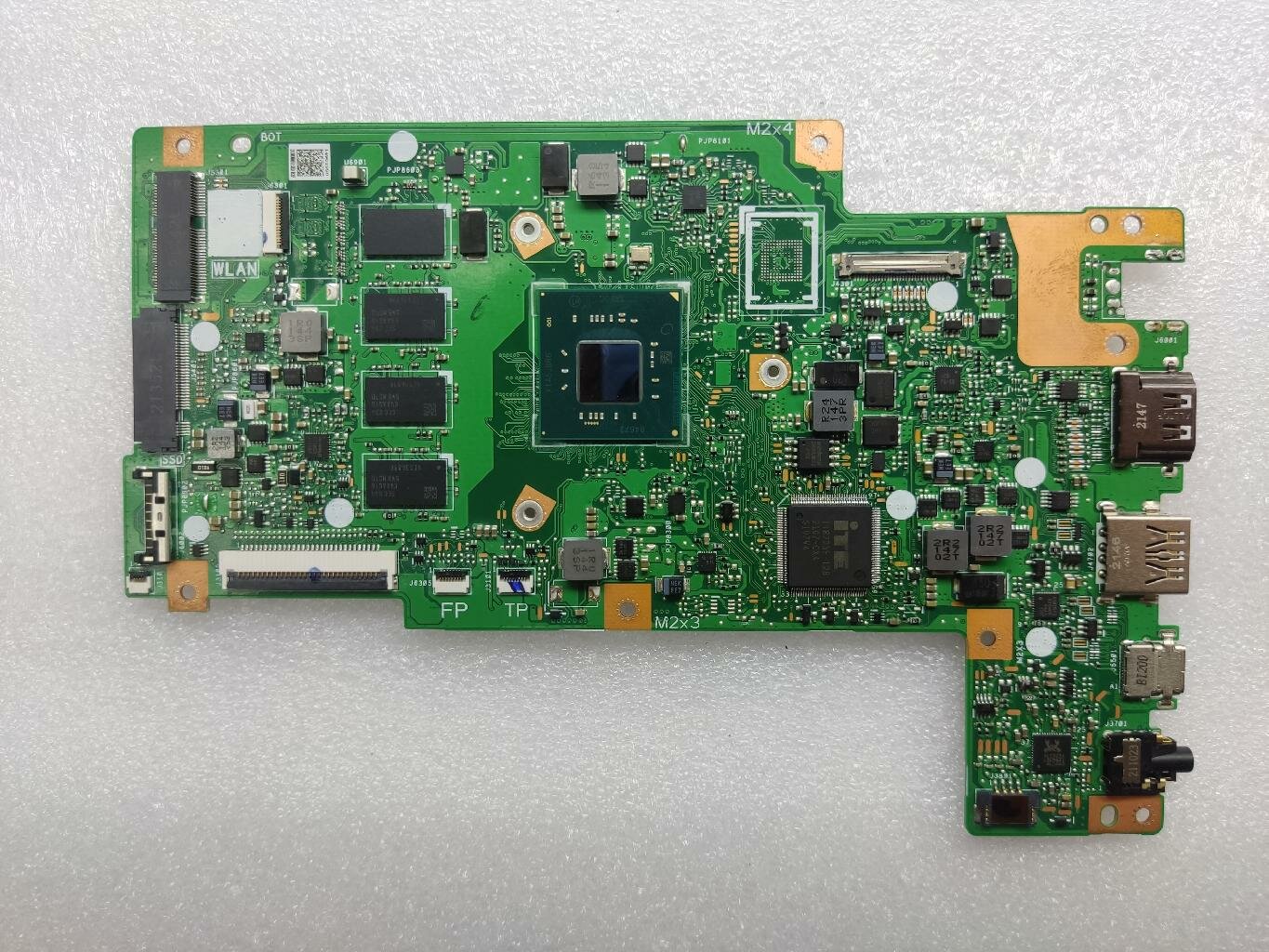 Материнская плата ASUS E410MA донор компонентов