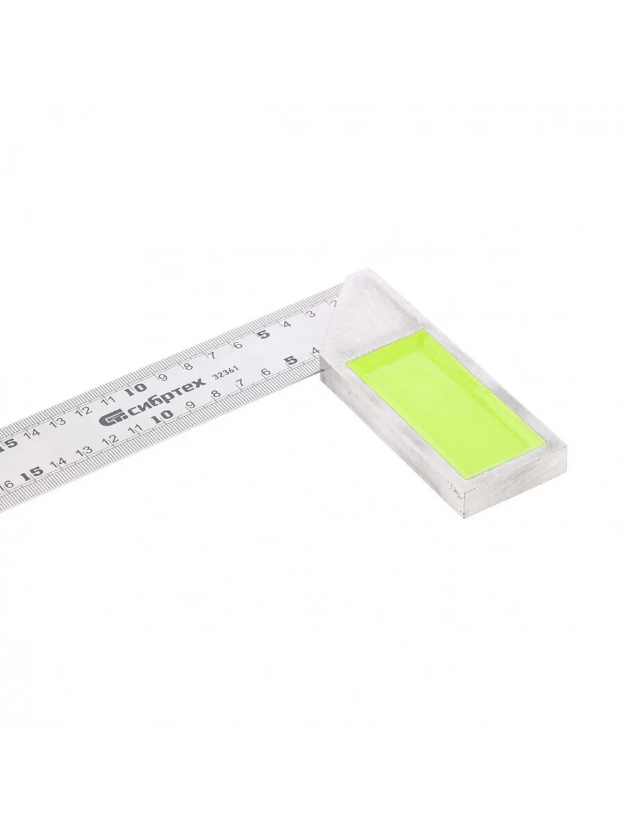 Угольник, 300 мм, металлический, СИБРТЕХ, 32361