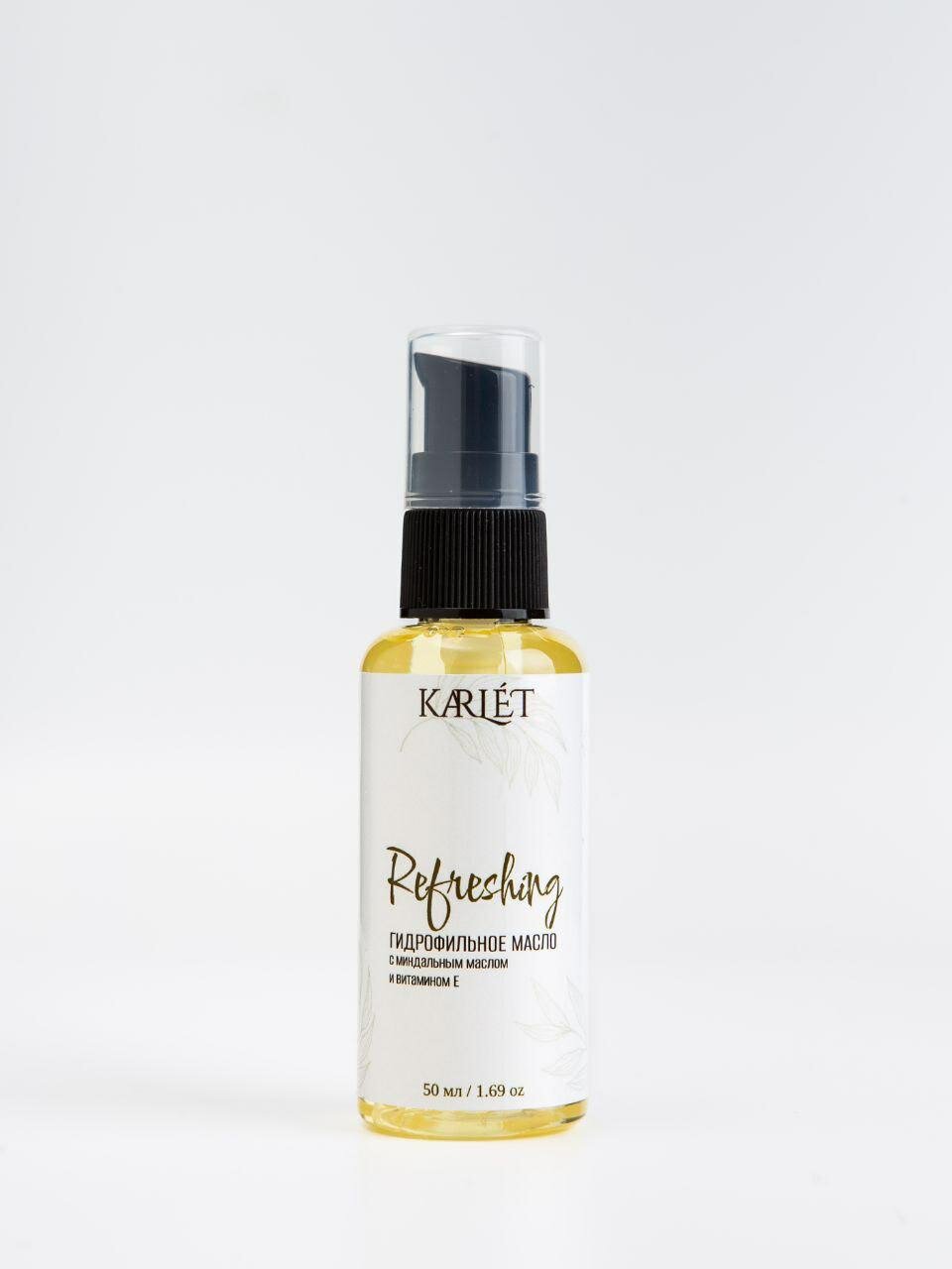Karlet Гидрофильное масло Refreshing с миндальным маслом и витамином Е
